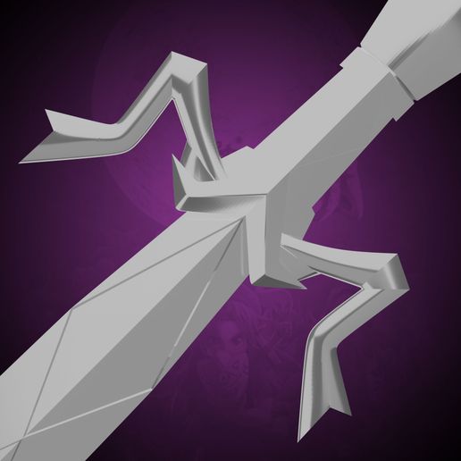 🗡️ GILDED SWORD - TLoZ:MM - COSPLAY/FIGURE・ STL File for 3D printing・Cults