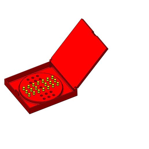 ♟ PEG SOLITAIRE・ STL File for 3D printing・Cults
