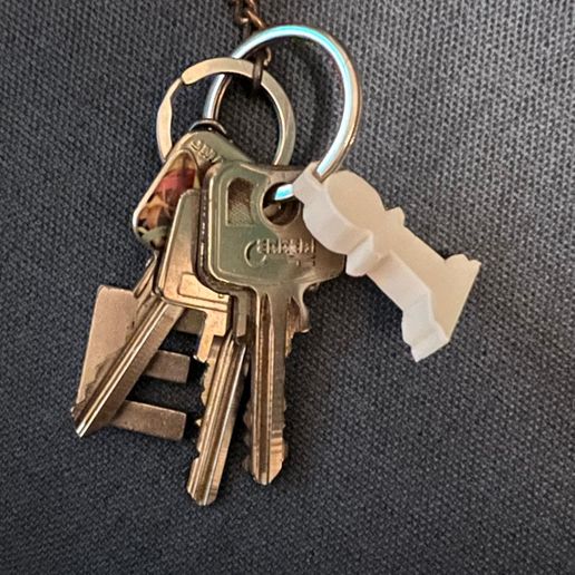 STL file Pawn Chess piece Keychain ♟️ (GCODE)・3D printable model to ...