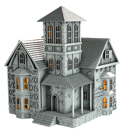 STL file Archaic House 1 (28mm Scale) 🏠 ・3D printing idea to download・Cults
