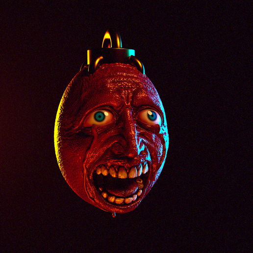 📁 Screaming Behelit - High-Detail 3D Print File | Berserk OBJ・ OBJ File ...