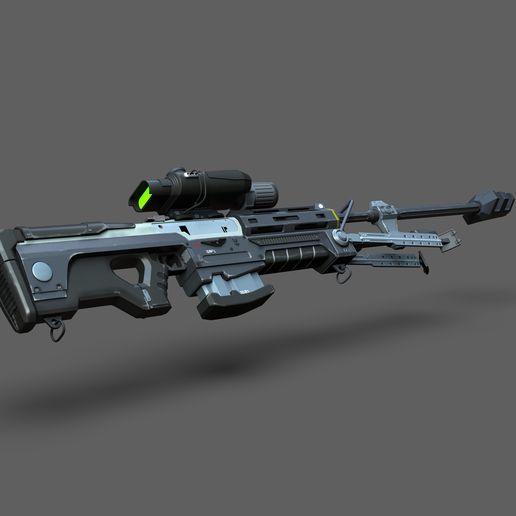 😇 Halo SRS99 50Cal Cosplay Prop・ 3D File for 3D printing・Cults