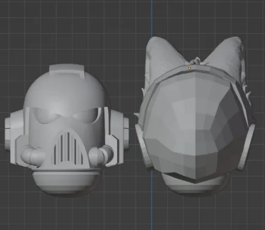 ♟ Protogen heads 32mm・ 3D File for 3D printing・Cults
