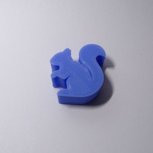 👤 Squirrel Meeple Silhouette – 3D Printable Game Token・Бесплатный 3D ...