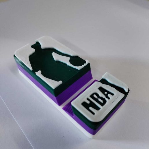 STL file NBA Smartphone Holder 📱 ・3D print design to download・Cults