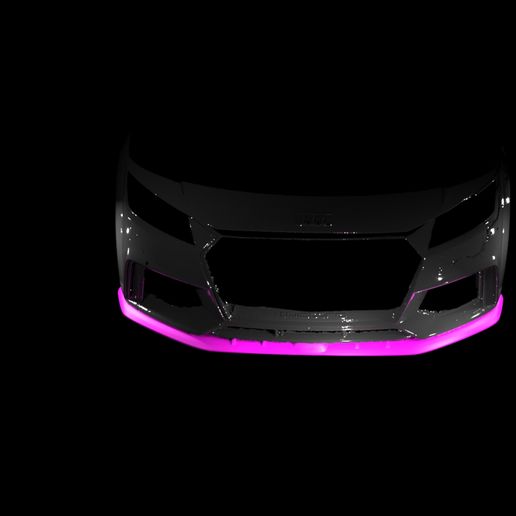 🚗 Audi TTRS LIP SPOILER front bumper 1/1・ STL File for 3D printing・Cults