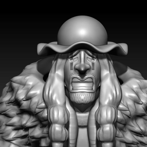 🏴‍☠️ Doc Q - Blackbeard Pirates - One piece - Split part・ 3D File for ...