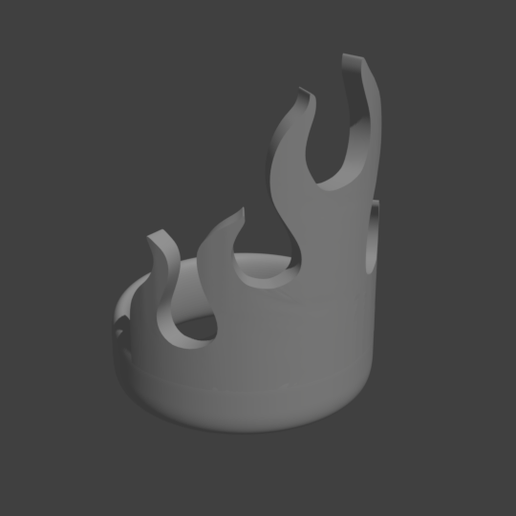 STL file Flame Ring 🔥 ・3D printer design to download・Cults