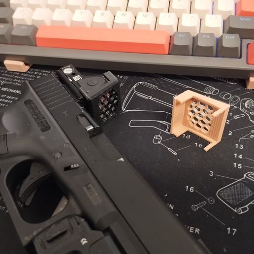3D file Rmr Red Dot Sight Protection Cover KillFlash 🔫 ・3D printable ...