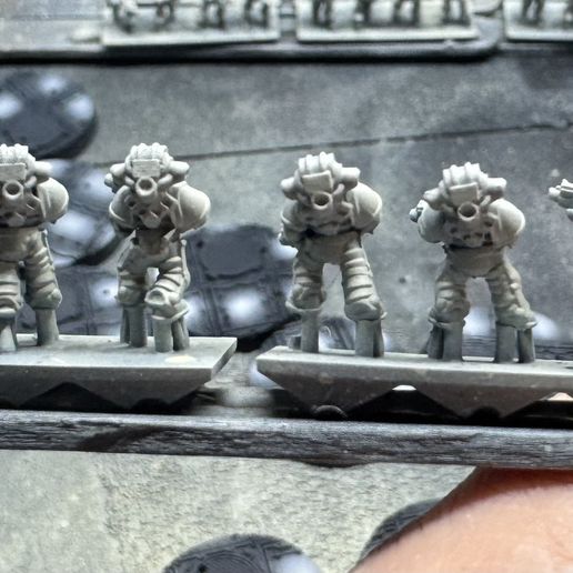 3D printable galactic crusaders Boarding Armour Troops remastered ...