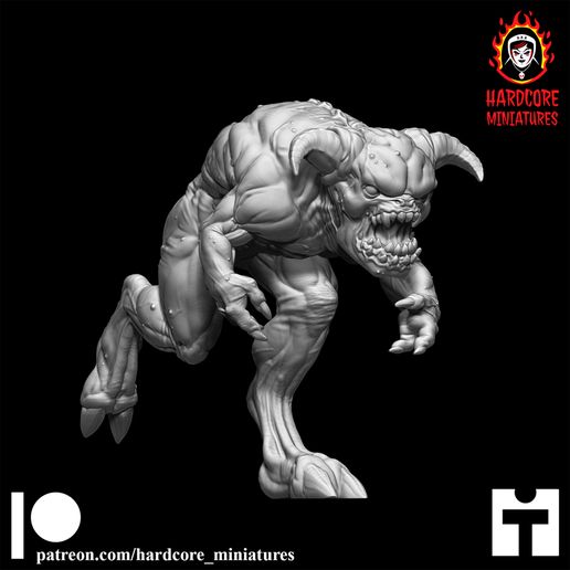 🎲 Pink Demons Set・ 3D File for 3D printing・Cults