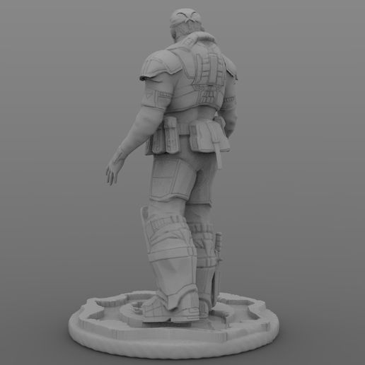 STL file MARCUS FENIX ♂️ (OBJ)・3D printing idea to download・Cults