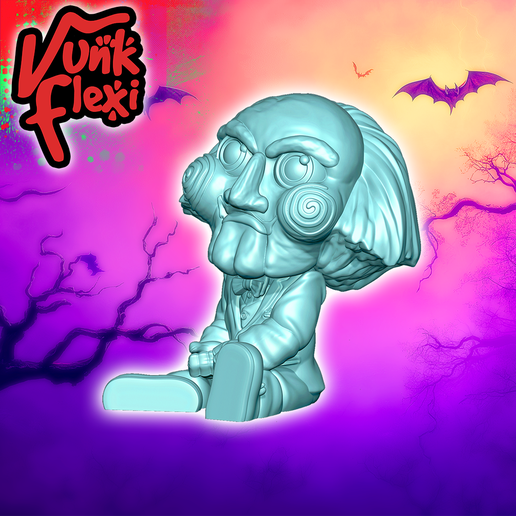 🪚 Saw Billy the Puppet MultiColor Flexi Print-In-Place + figure ...