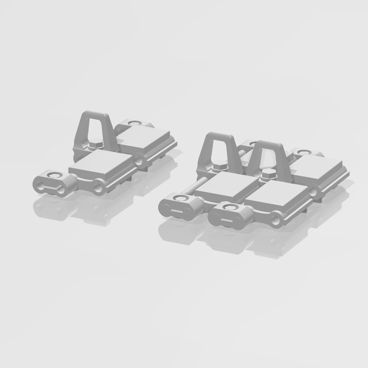 🪖 track t80 soviet tank 35 scale (Supported)・ STL File for 3D printing ...