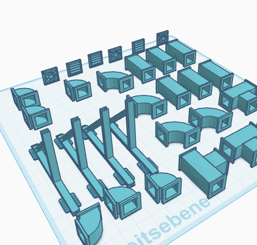 STL file Modular ventilation duct 🌆 ・3D printer design to download・Cults