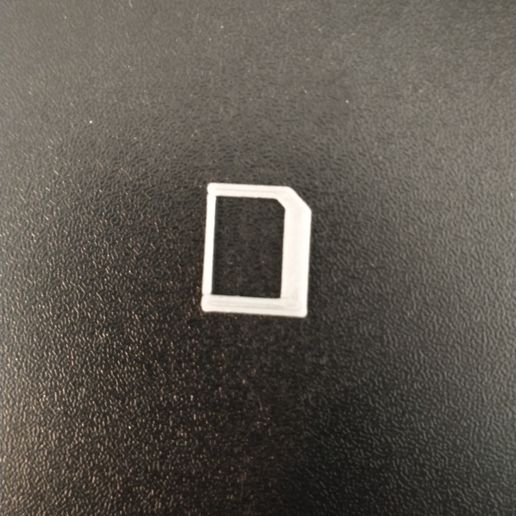 Datei STL SIM-Karten-Adapter 📱 ・Design für 3D-Drucker zum herunterladen ...