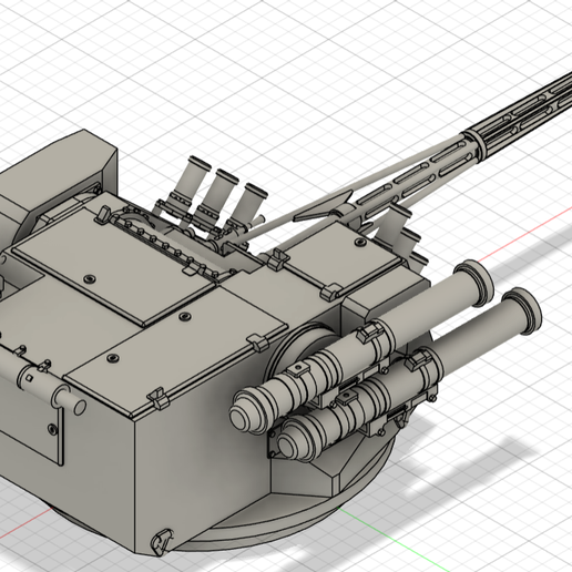 🇺🇦 1/72 1/35 scale Ukrainian BM-7 Parus Battle module for BTR-4/E/MV1 ...
