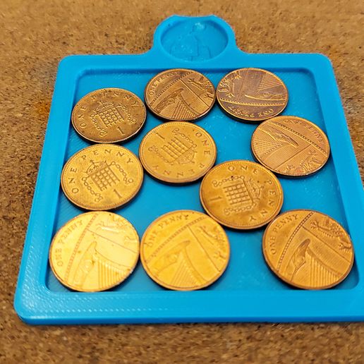 Free 3D file UK 10 Penny Puzzle 🧩 ・3D printable model to download・Cults
