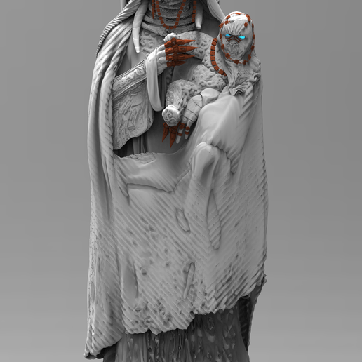 3D file DUNE - Lady Jessica and Alia - Bene Gesserit Reverend Mother 🏜️ ...
