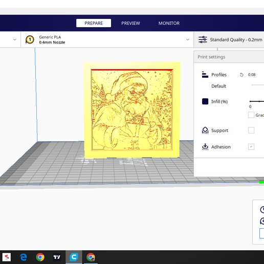 STL file christmas santa 🎄 ・Design to download and 3D print・Cults