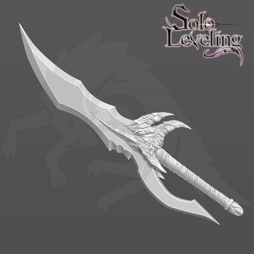 🗡️ Rasaka's Fang dagger from Solo Leveling for cosplay 3d model・ OBJ ...