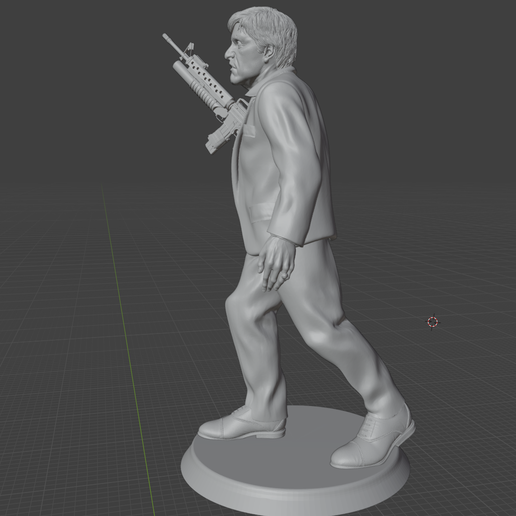 🦸 Life Size Tony Montana Scarface Tribute Statue・ STL File for 3D ...