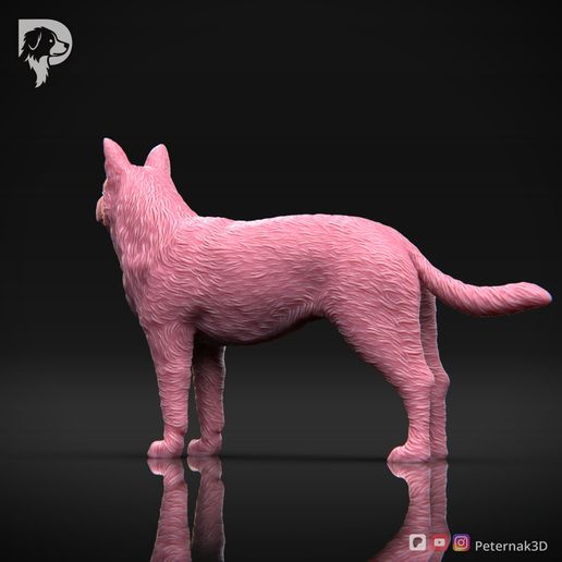 🐕 Australian Cattle Dog 3D Print Model Pose 03・ STL File for 3D ...
