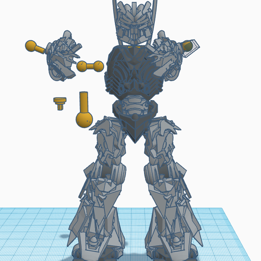 🤖 Articulated Decepticon Protoform・Free STL File for 3D printing・Cults