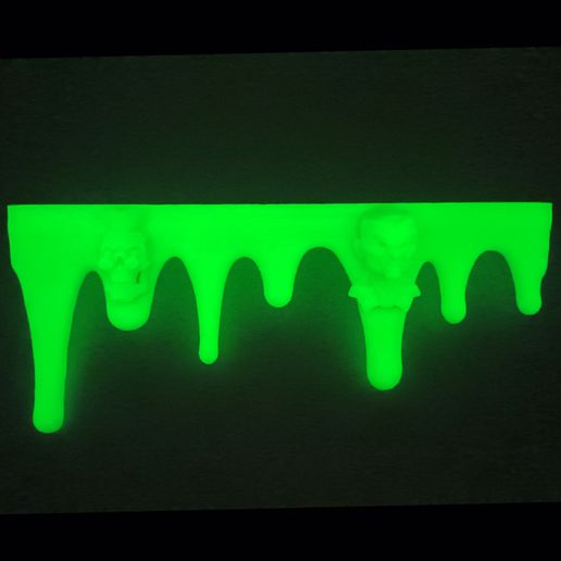 Archivo STL Goosebumps Ooze Shelf 📚 ・Diseño de impresión en 3D para ...