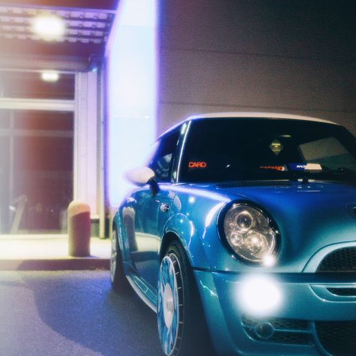 🛞 Aerodisc For Mini Cooper S R53 OEM Wheels (R85 S-spoke)・ STL File for ...