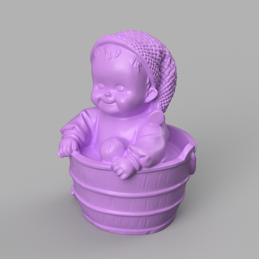 STL file baby knitted hat 👶 ・3D printable model to download・Cults