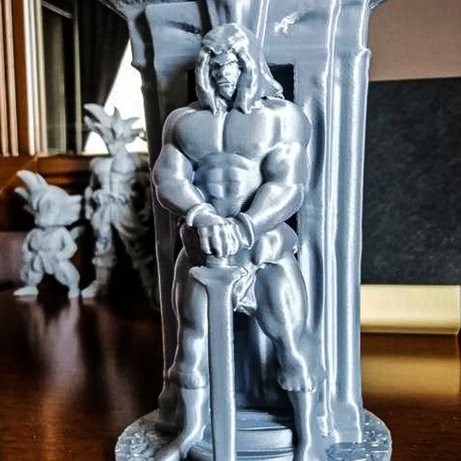 💂 Conan The Guard・Free STL File for 3D printing・Cults