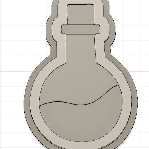 STL file Potion Bottle Cutter and Debosser 🧪 ・3D print model to ...