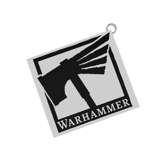 ⚔ WarHammer 40k Space Marine KeyChain (2 Versions Free)・Free 3D File ...