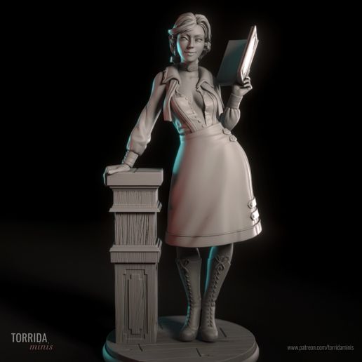 👧 Elizabeth Bioshock・ 3D File for ・Cults
