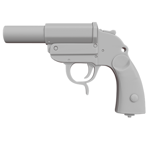 🔫 Fallout 4 Flare Gun For Cosplay・ STL File for 3D printing・Cults