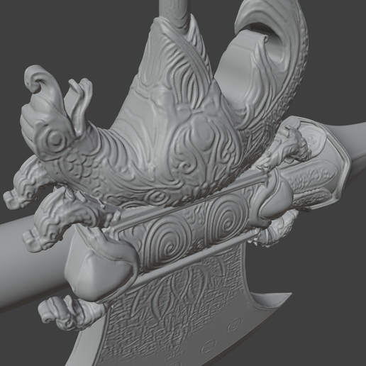 STL file Erlang's axe - Black Myth Wukong 🪓 ・3D printer design to ...