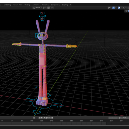 🎪 -UPDATE-Jax - The Amazing Digital Circus・ 3D File for 3D printing・Cults