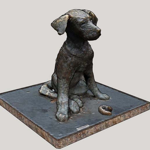 Free 3D file Fikkie (Rotterdam) - Dog Statue with Poop 🐕 ・Design to ...