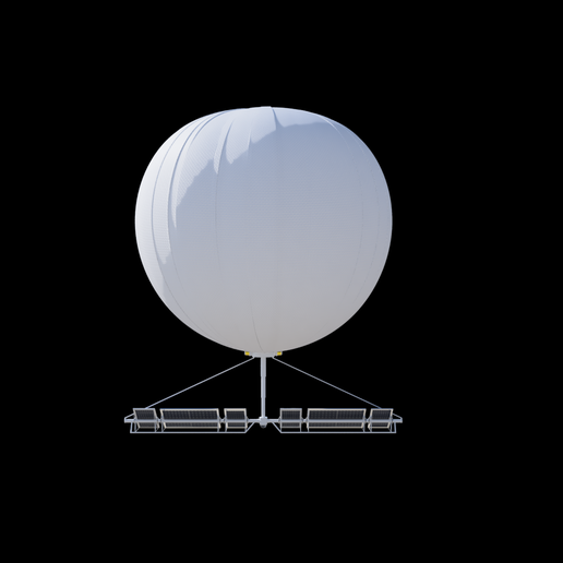 🕵️‍♀️ NOT Surveillance - Spy Balloon・Free STL File for 3D printing・Cults