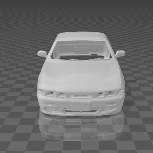 🐚 Nissan Silvia S14 1994 Shell Body – Divided Parts for Easy Printing ...