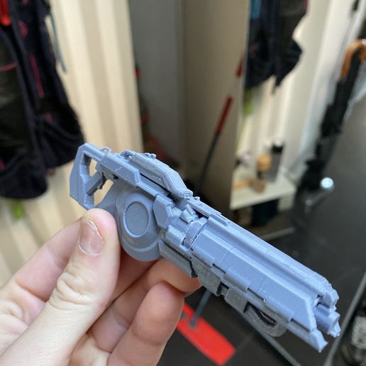 🔫 TitanFall 2 Splitter Rifle and the 40mm Tracker Cannon・Free OBJ File ...