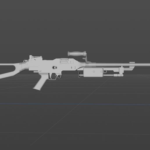 OBJ file Digital model of the South African SS-77 general-purpose ...