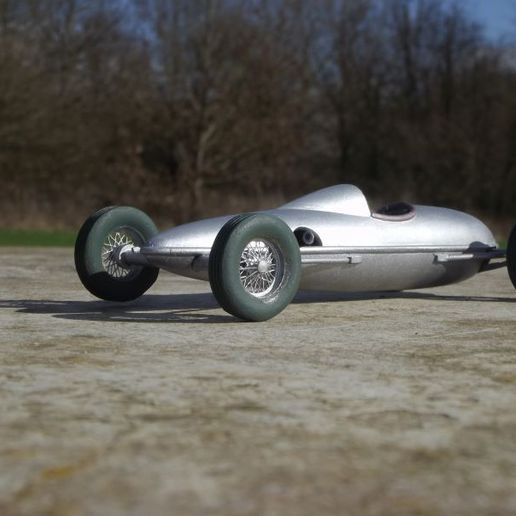 🪖 P 51 Belly Tank Lakester Early 1/25・ STL File for 3D printing・Cults