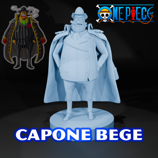 3D file Capone Bege - SuperNova - One piece - split part ⚙️ ・Template ...