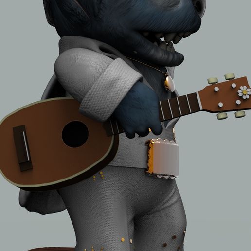 🎬 STITCH ELVIS [From Lilo&Stitch 2025 movie ]・Archivo STL para ...