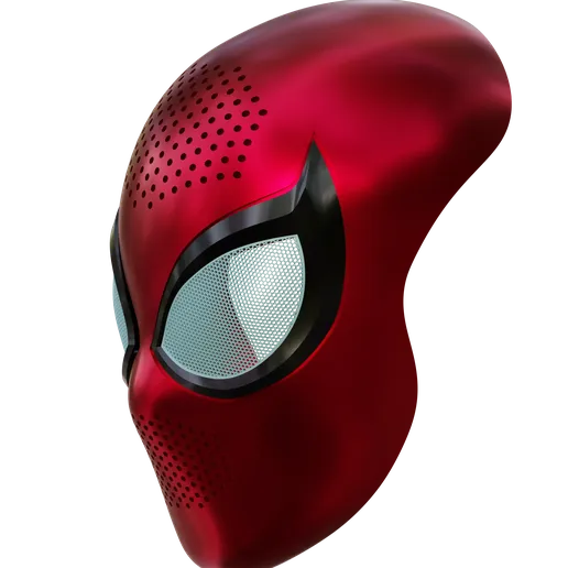 🆓 Free Custom Spider-Man Face Shell・Free STL File for 3D printing・Cults