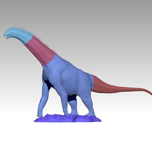 🦕 Isisaurus colberti・ 3D File for 3D printing・Cults