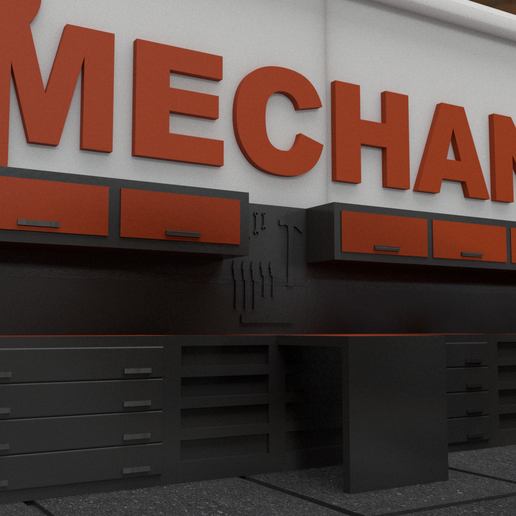 🧑‍🔧 mechanic garage diorama | diecast | 1:64 1/64 | HOTWHEELS | RC cars ...