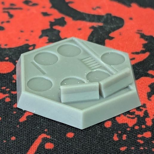 🧲 BattleTech 6mm 3D Infantry and Battle Armor Hex Bases・Free STL File ...